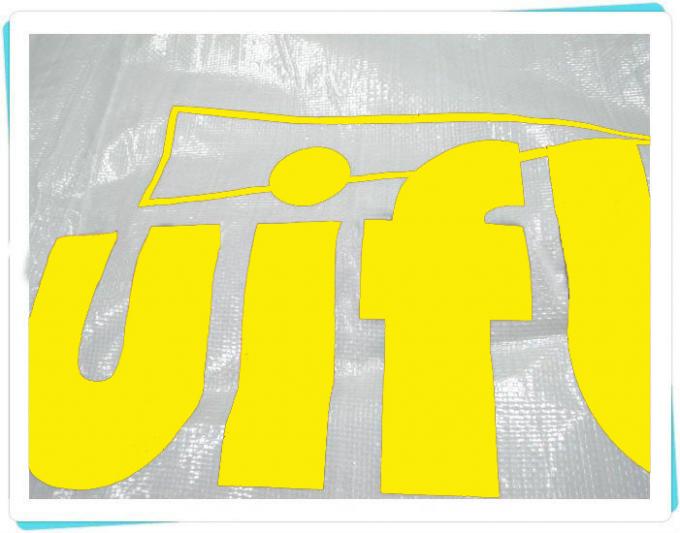 Custome Logo Printed Tarpaulin Printed Logo Tarp for outdoor Use
