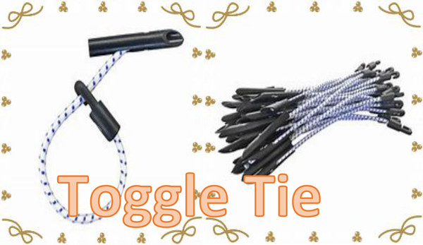 Bungee Sheeting Ties Elastic Rope Toggle Ties For Scaffolding Sheet